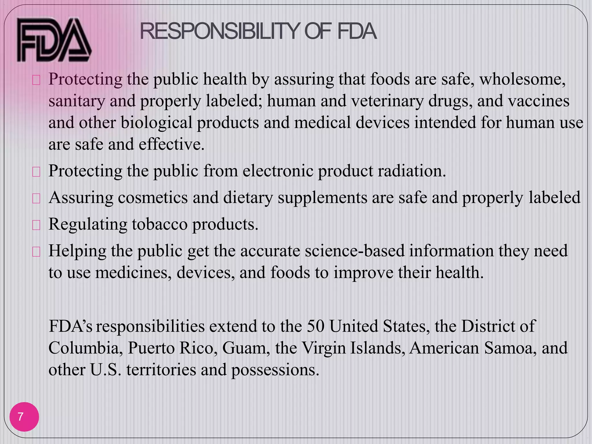 Food and Drugs Administration.pptx