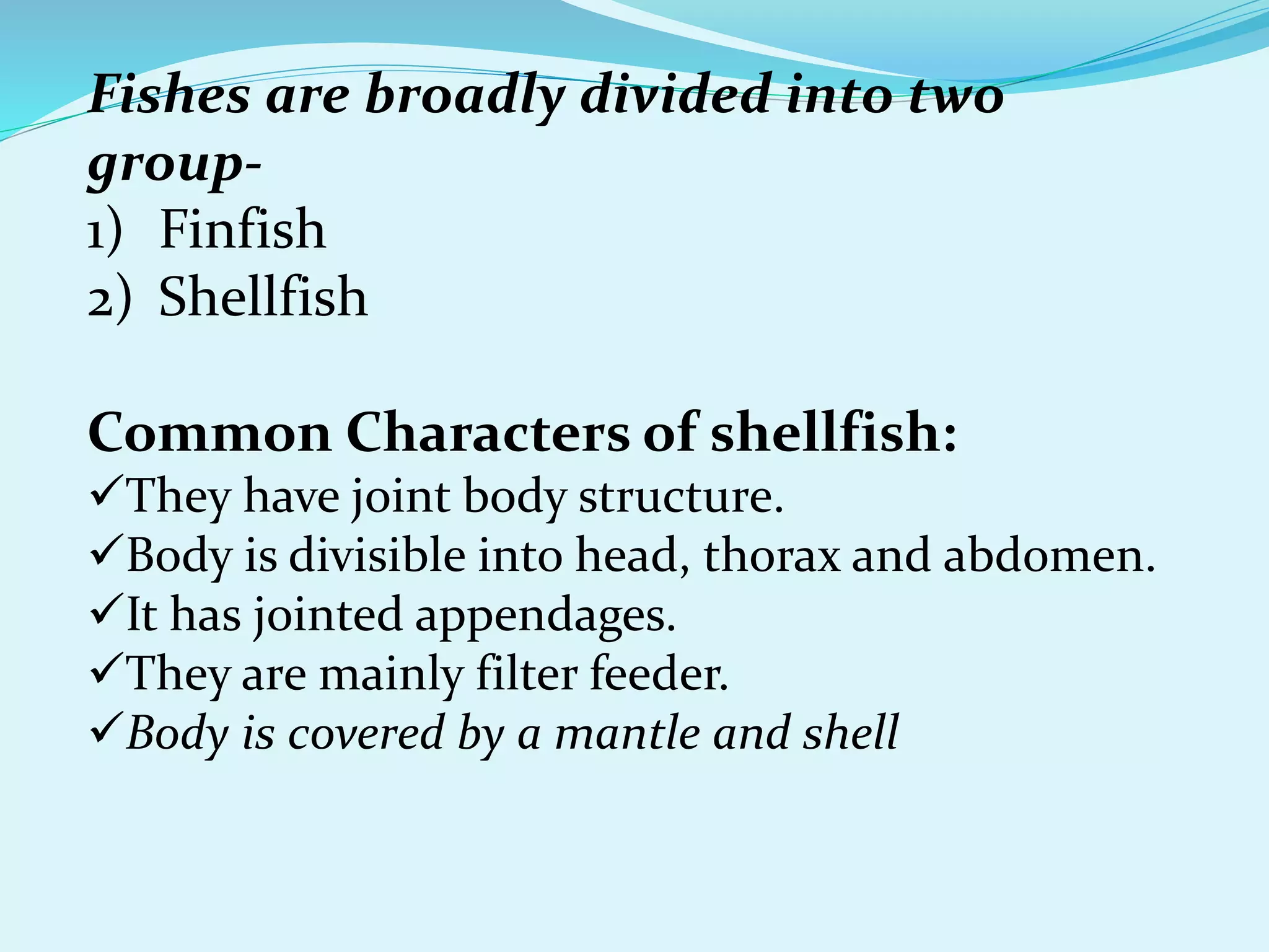 Food and feeding habit of shellfishes | PPTX