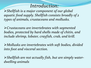 Food and feeding habit of shellfishes | PPTX