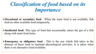 Food and feeding habits of larvae of finfishes ppt | PPTX