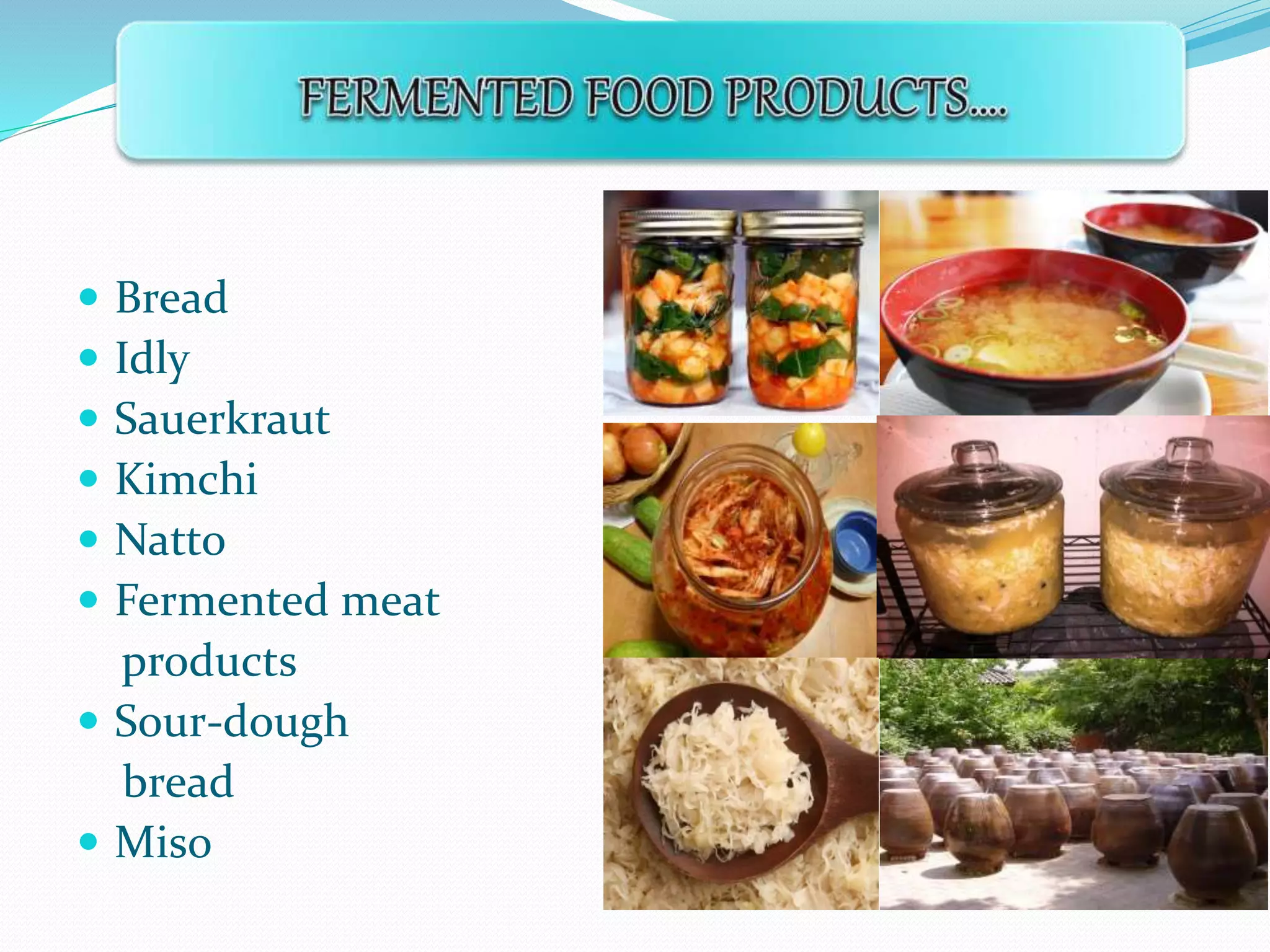Food and fermented products | PPTX