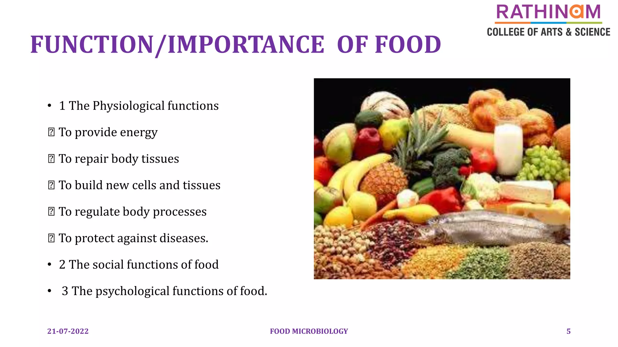 Food and Importance of Food (1).pptx
