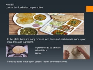 FOOD AND ITS SOURCES | PPTX