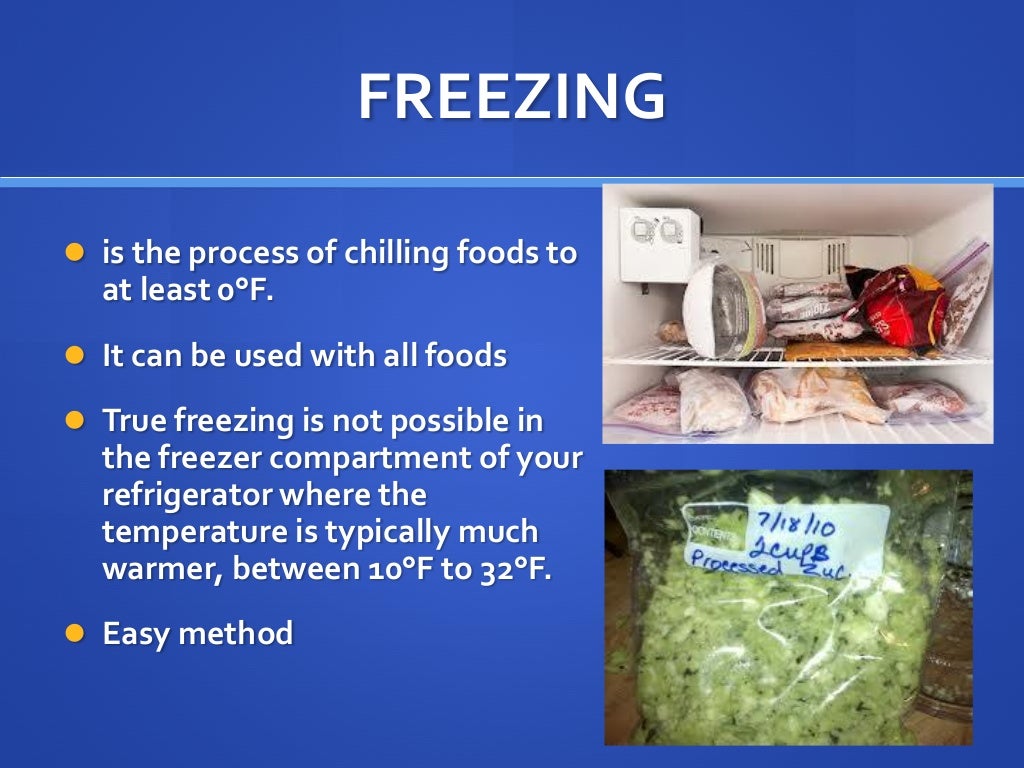 Food Preservation Methods And Food Processing Food Preservation Methods And Food Processing