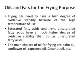 FOOD AND NON FOOD APPLICATIONS OF OILS AND FATS.pptx