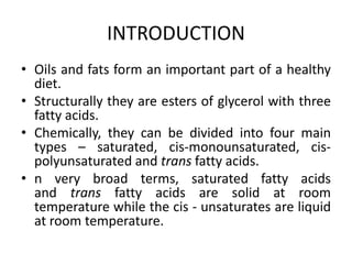 FOOD AND NON FOOD APPLICATIONS OF OILS AND FATS.pptx