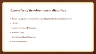 neurodevelopmental disorder in trerm of diet | PPT