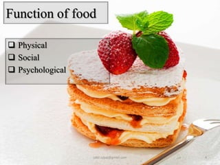 Food and nutrientl | PPT