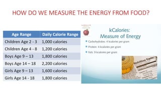 Food and nutrients | PPTX