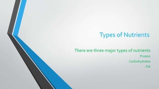 Food and nutrients | PPT