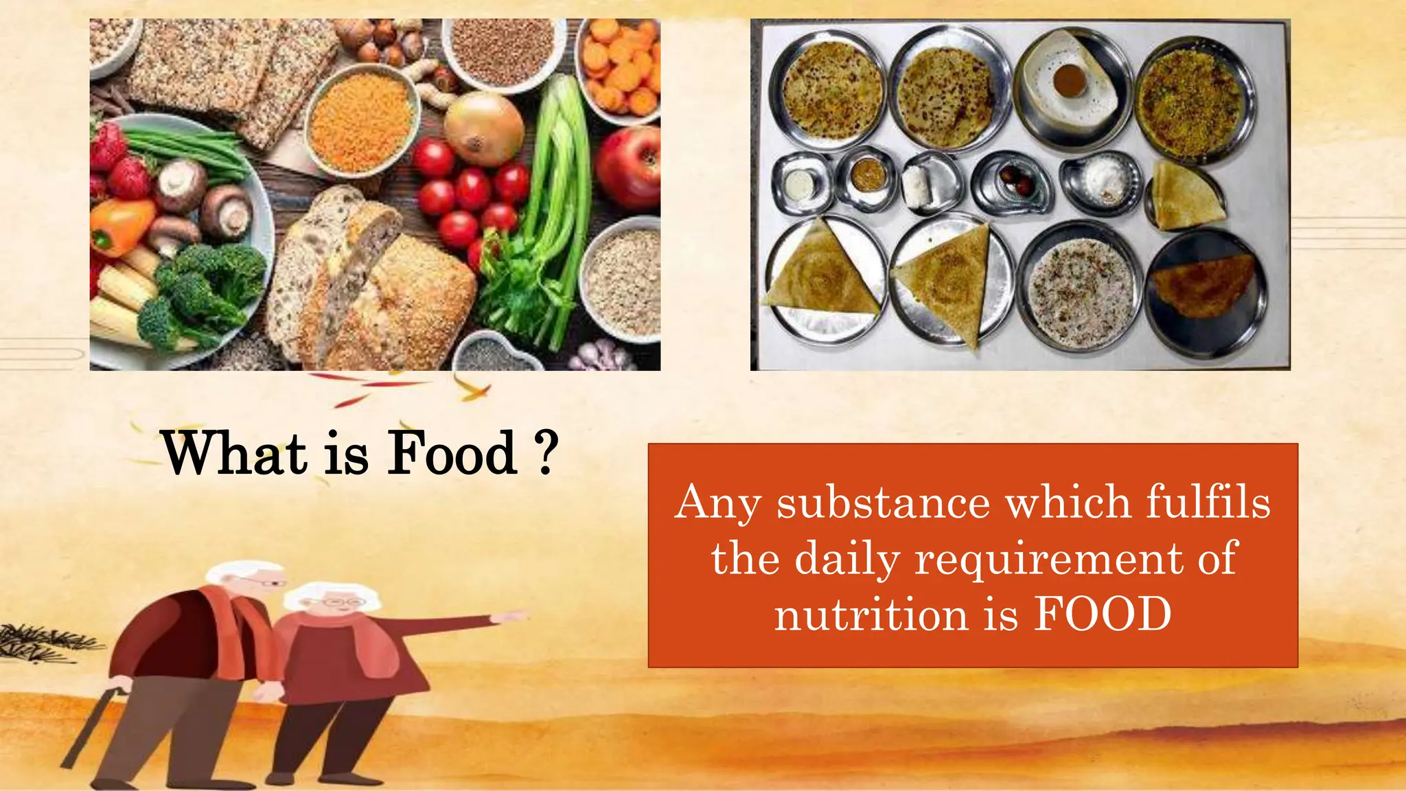 food and Nutrition for the individual humans | PPTX