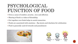 food and Nutrition for the individual humans | PPTX | Nutrition ...