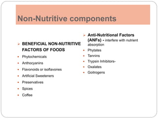 FOOD AND NUTRITION INTRODUCTION.pptx | Healthy Cooking and Eating ...