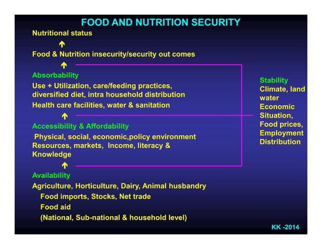 Food and Nutrition Security | PDF