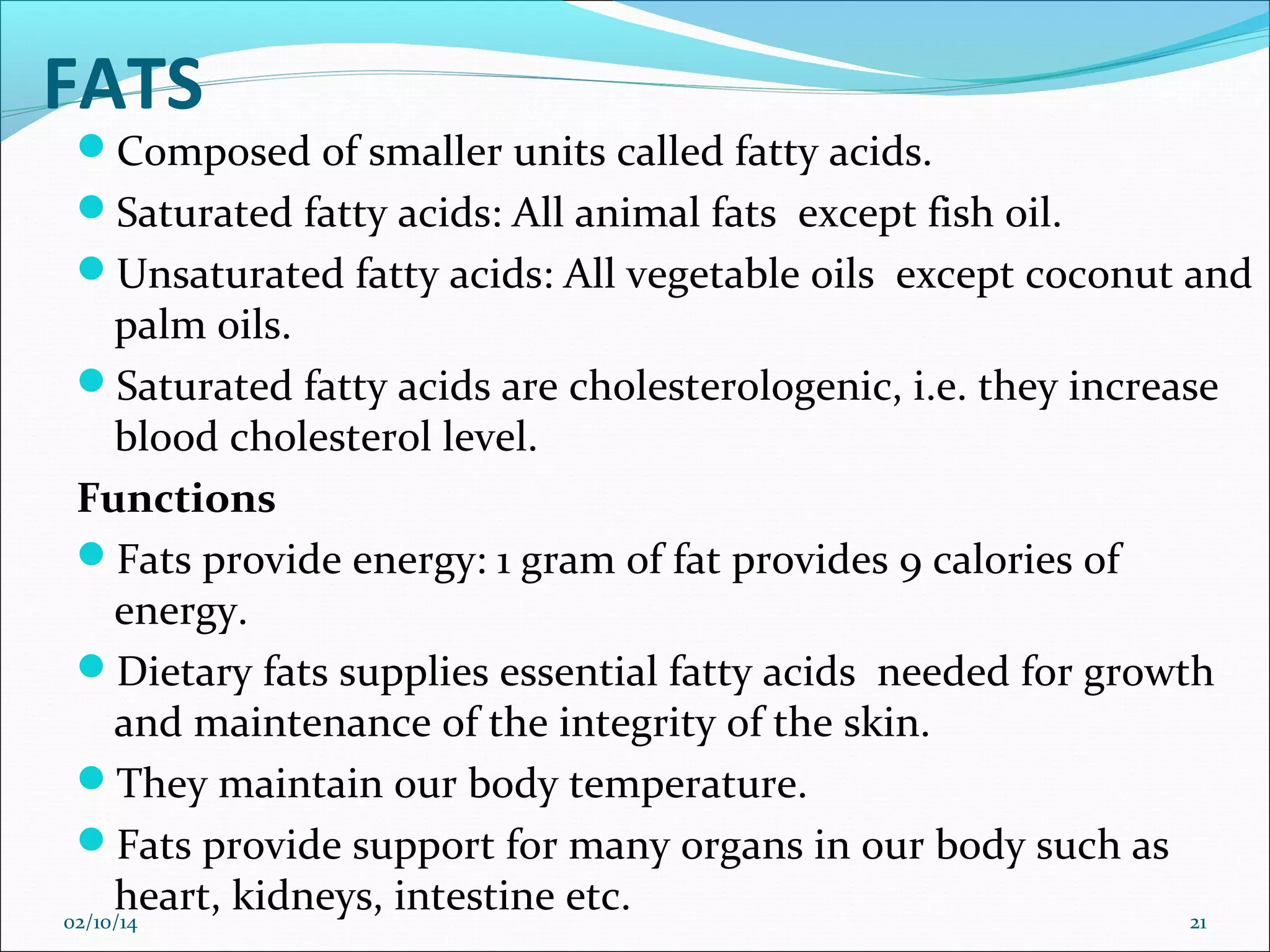 Food and nutrition General Concept | PPT