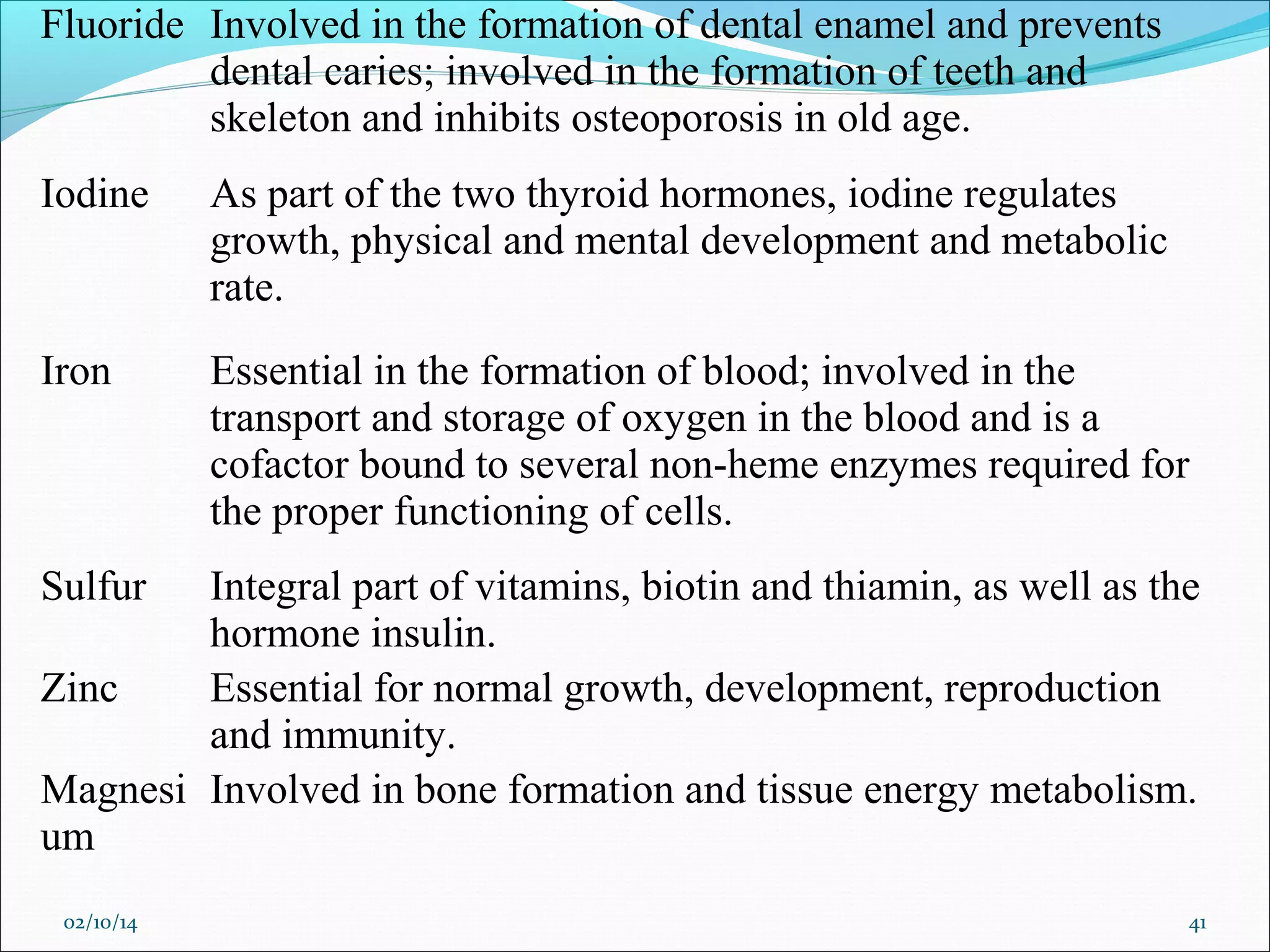 Food and nutrition General Concept | PPT