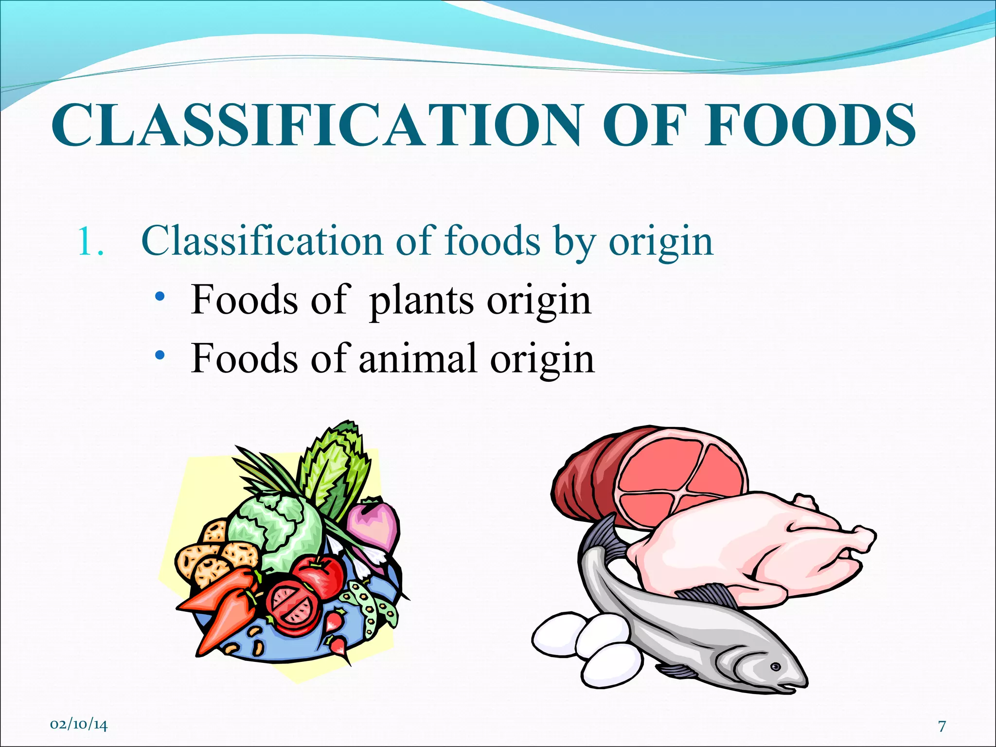 Food and nutrition General Concept | PPT