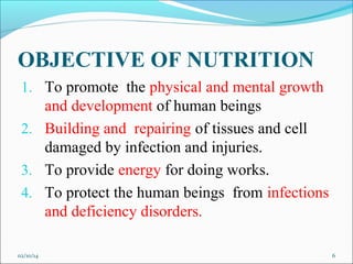 Food and nutrition General Concept | PPT