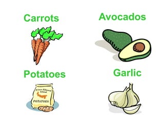 Food and present simple | PPTX
