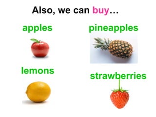 Food and present simple | PPTX