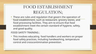 FOOD AND SAFETY SANITATION.0908764322709 | PPT
