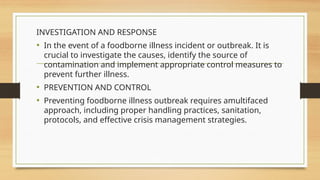 FOOD AND SAFETY SANITATION.0908764322709 | PPTX