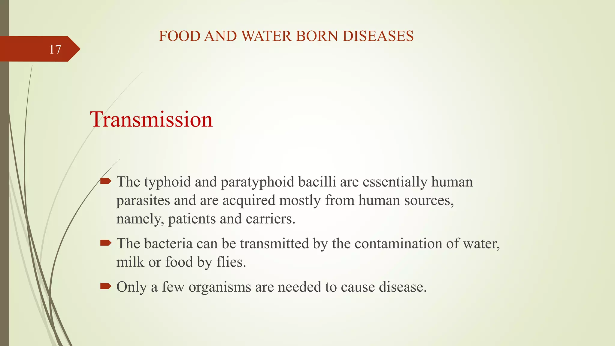Food and water born diseases | PPTX