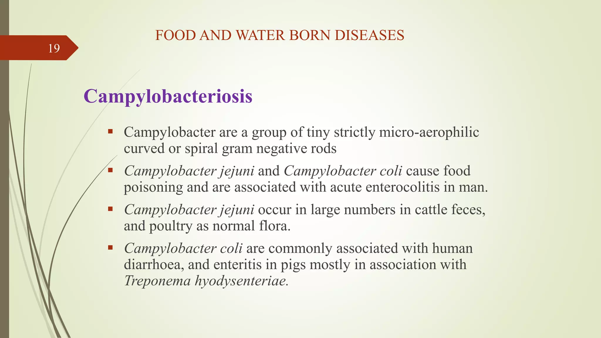Food and water born diseases | PPTX