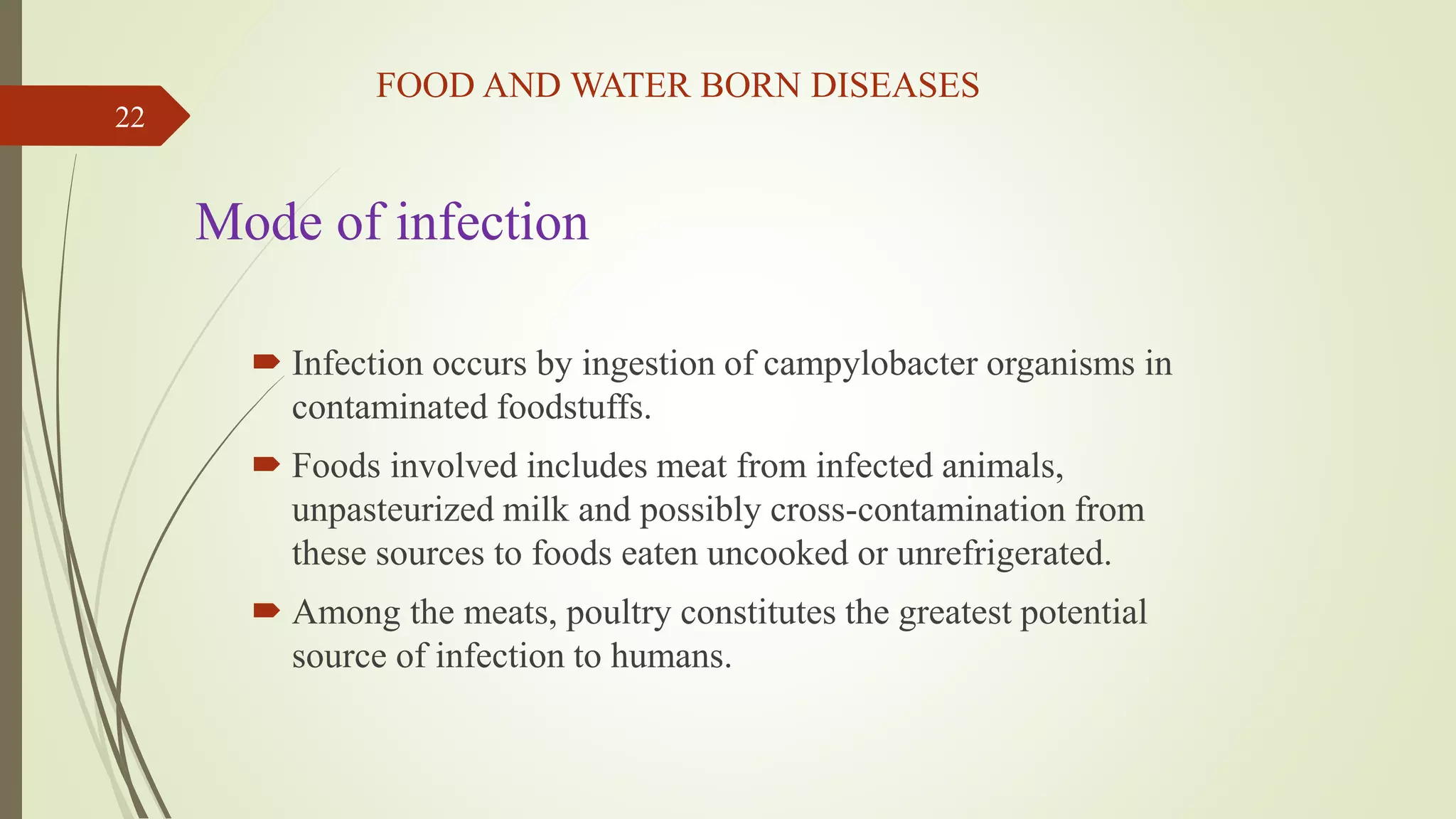 Food and water born diseases | PPTX