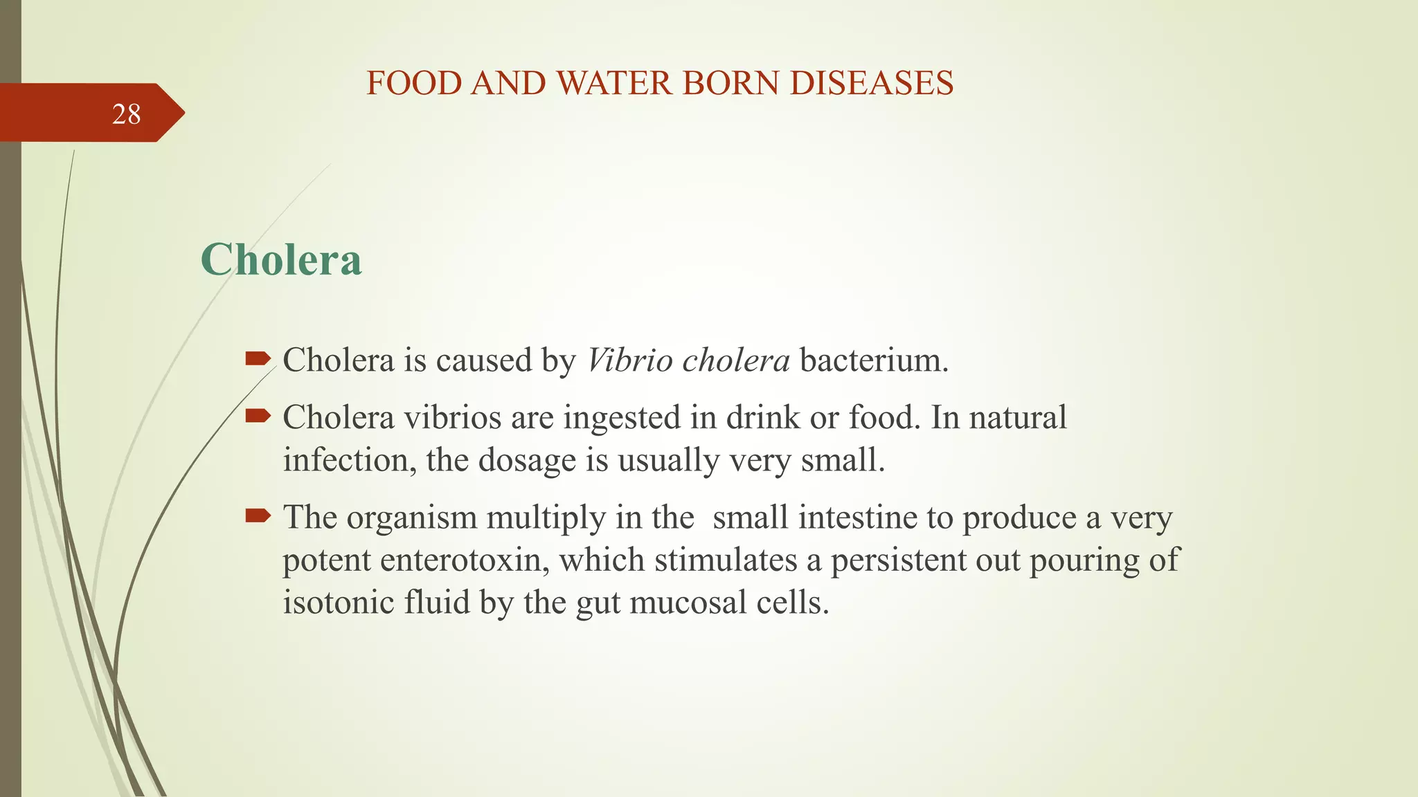 Food and water born diseases | PPTX