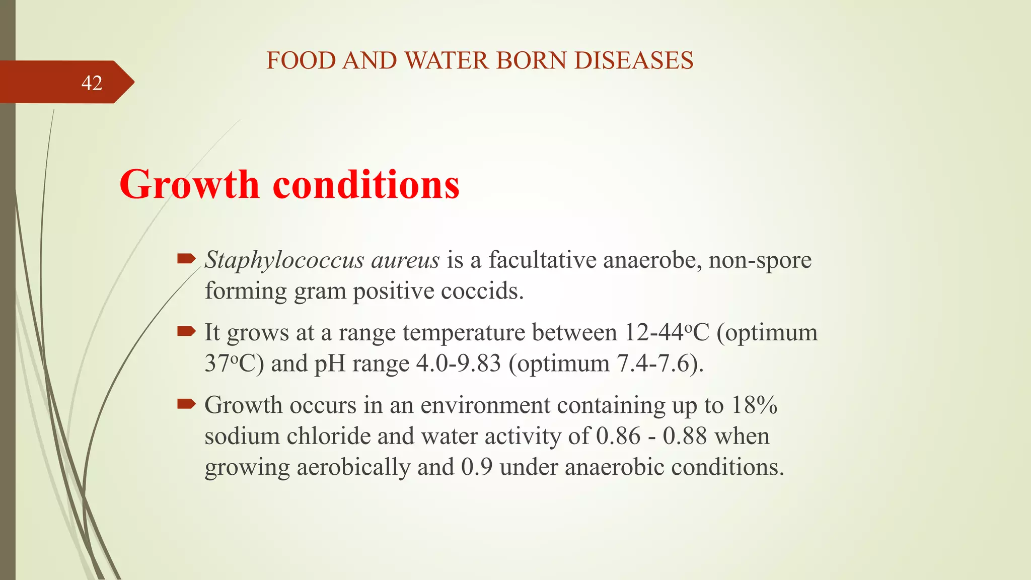 Food and water born diseases | PPTX