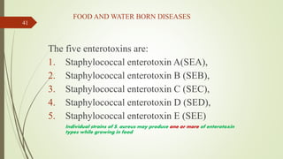 Food and water born diseases | PPTX