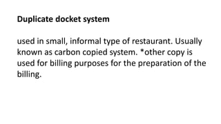 food anf bev module 3.pptx | Dining Out | Food & Drink
