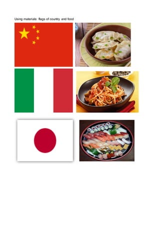 Food around the world lesson plan | DOCX