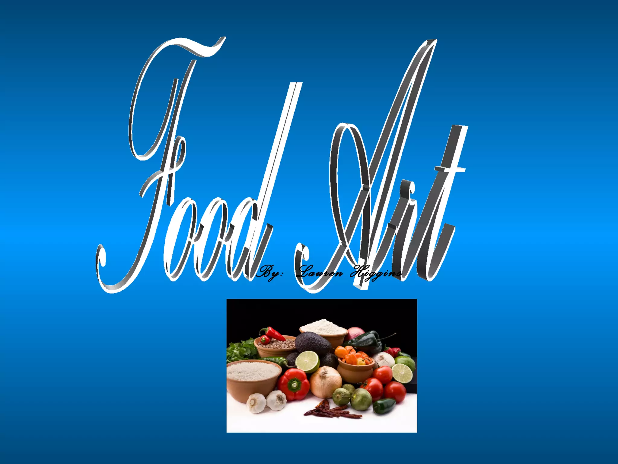 Food art power point | PPT