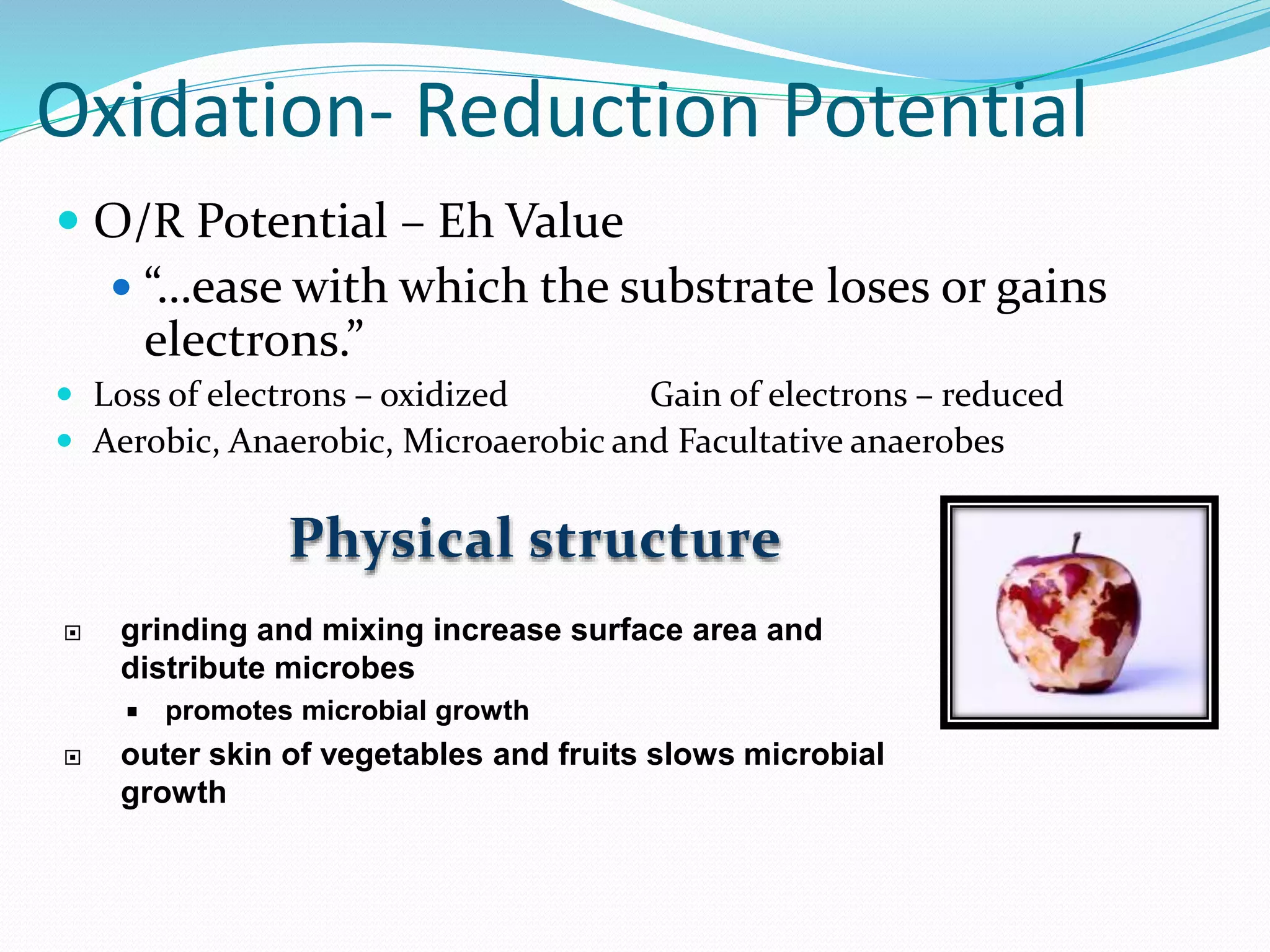 Food as a substrate for microbial growth | PPTX