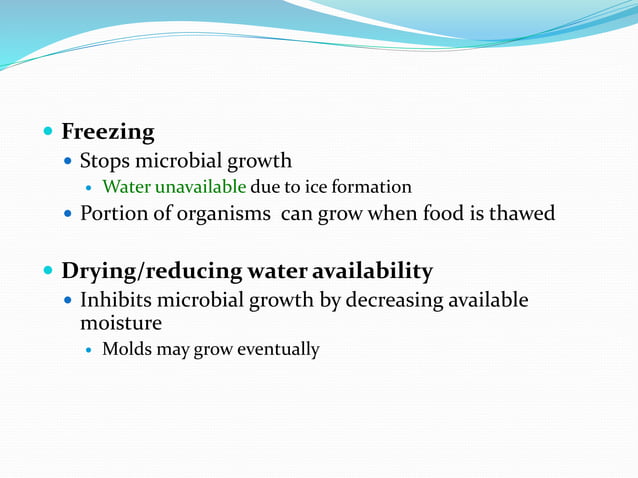 Food as a substrate for microbial growth | PPTX