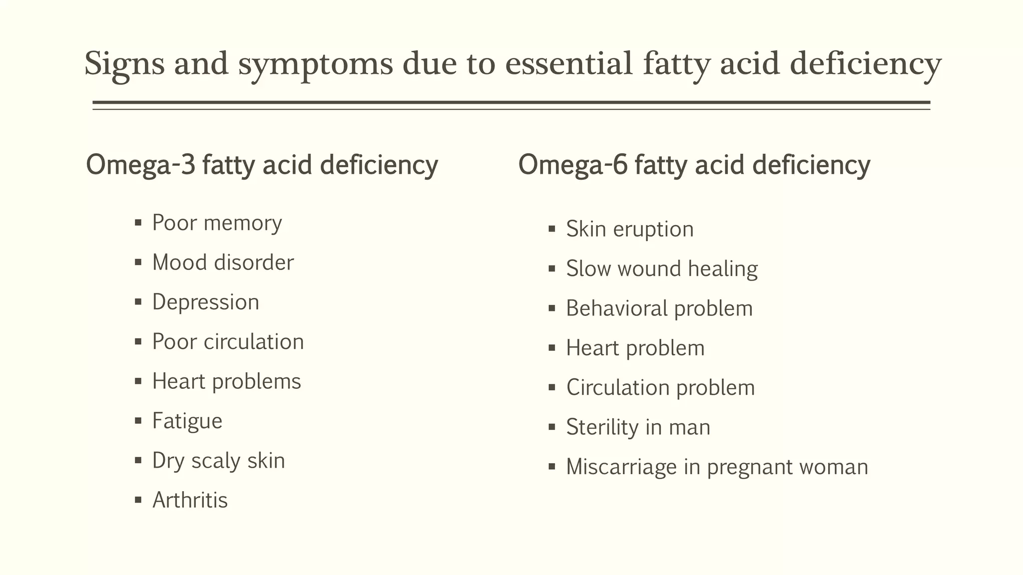 Food as medicine: essential fatty acids | PDF