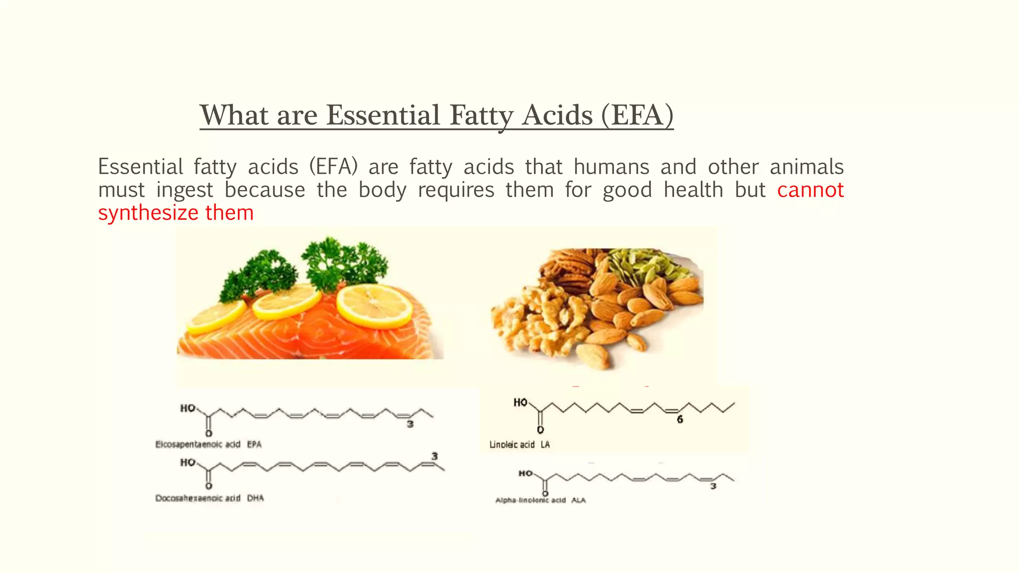 Food as medicine: essential fatty acids | PDF