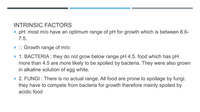 Food as substrate for microorganism | PPTX