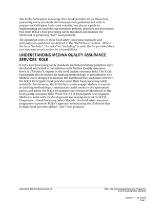 Food assurance | PDF