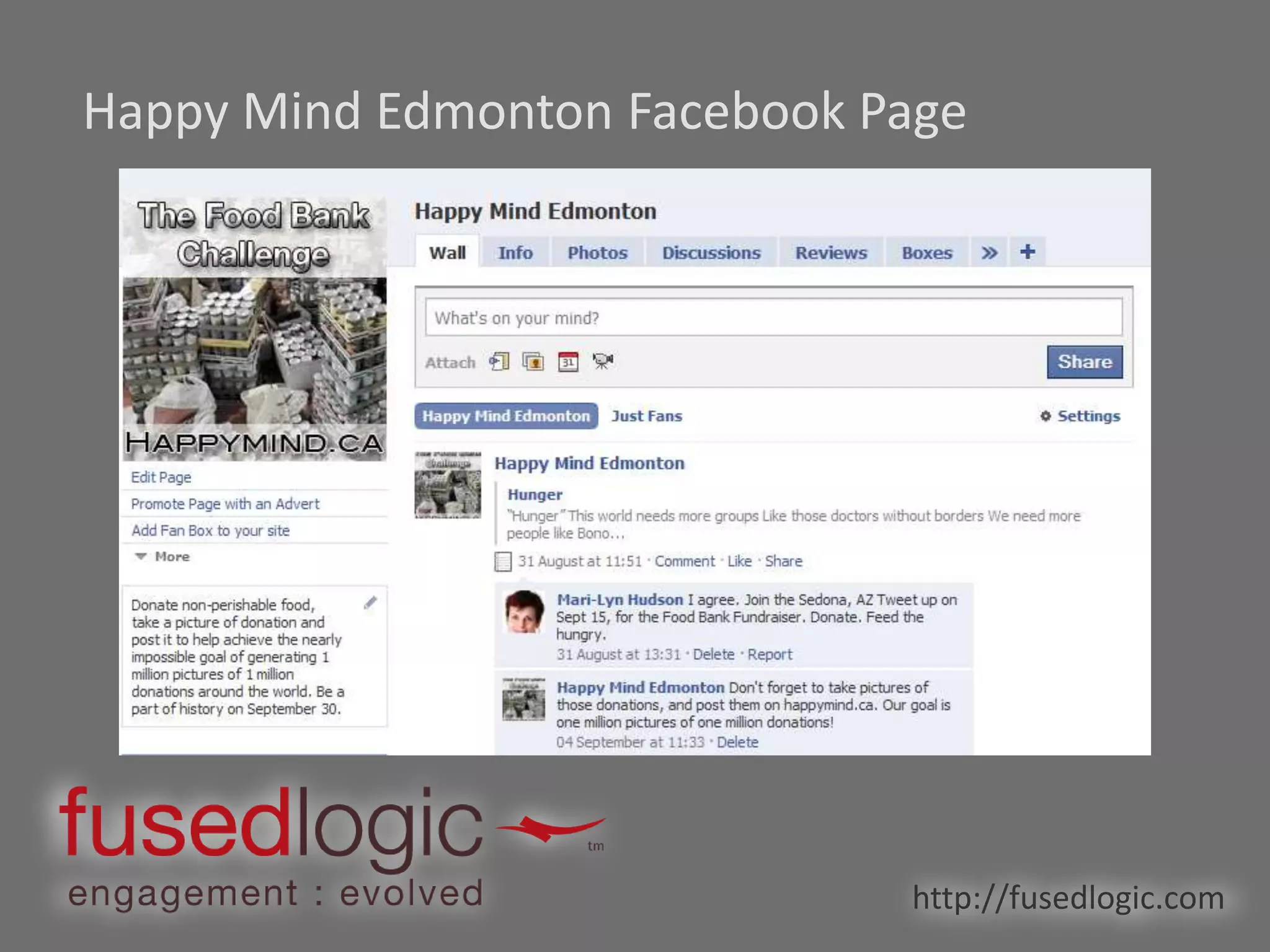 fusedlogic Food Bank Challenge | PPTX