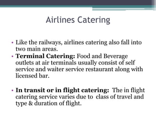 FOOD & BEVERAGE SERVICE BASICS | PPTX