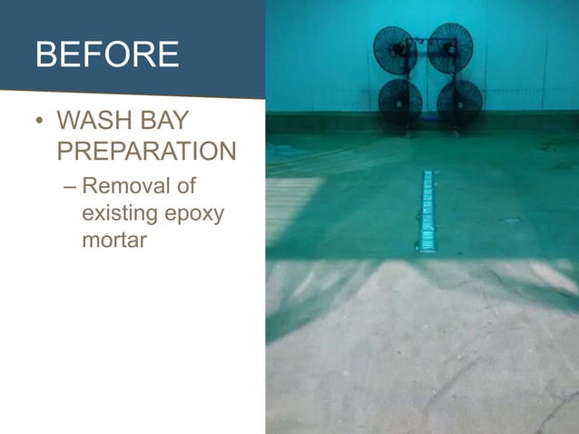 Before & After - Food & Beverage Facility Floors Get A Facelift | PPT