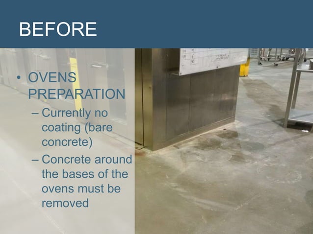 Before & After - Food & Beverage Facility Floors Get A Facelift | PPT