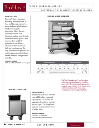 Food & Beverage Catalog | PDF