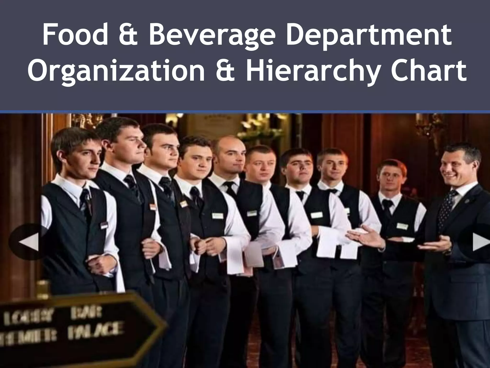 Food & Beverage Department Organization & Hierarchy Chart.pptx