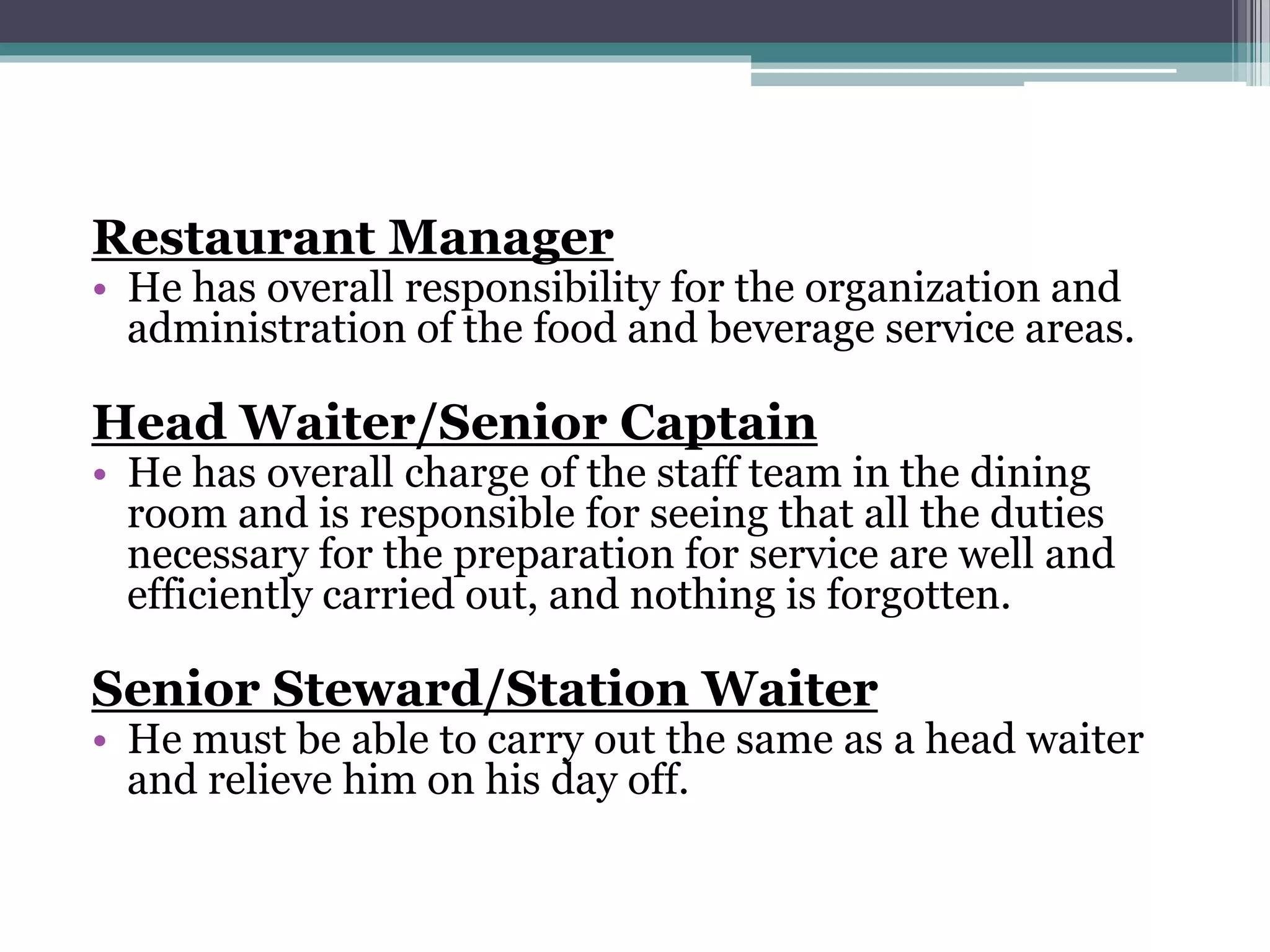Food & Beverage Department Organization & Hierarchy Chart.pptx