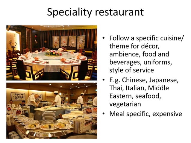 Food and beverage outlets in Hospitality industry | PPTX