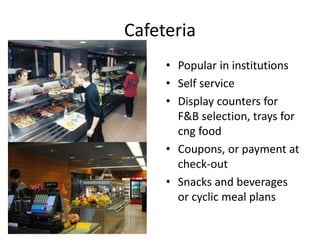 Food & beverage outlets [autosaved] | PPTX